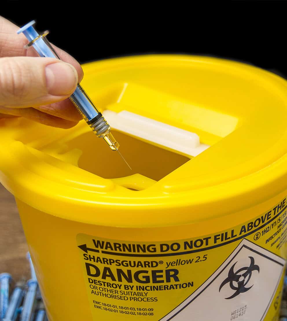 Needle Sweep Sutton Coldfield | Sharps Removal Services